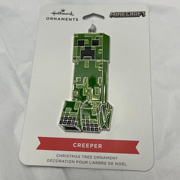 Hallmark | Holiday | Nib Hallmark Minecraft Creeper Christmas Tree ...